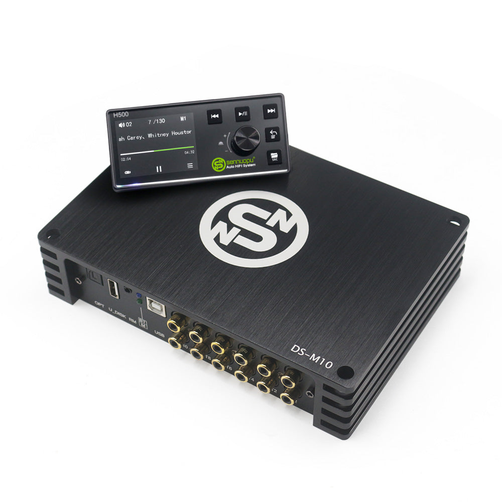 Sennuopu DS-M10 Car Audio 8 CH Amplifier with 10 CH DSP Processor – Sennuopu Audio